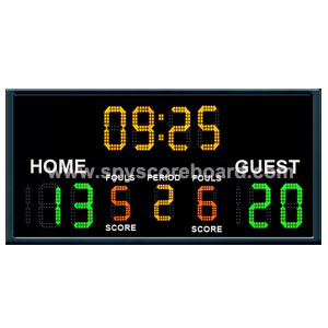 Remote Control Electronic Basketball Scoreboards - spyscoreboard